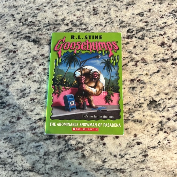 Other | Rl Stine Goosebumps The Abominable Snowman Of Pasadena | Poshmark